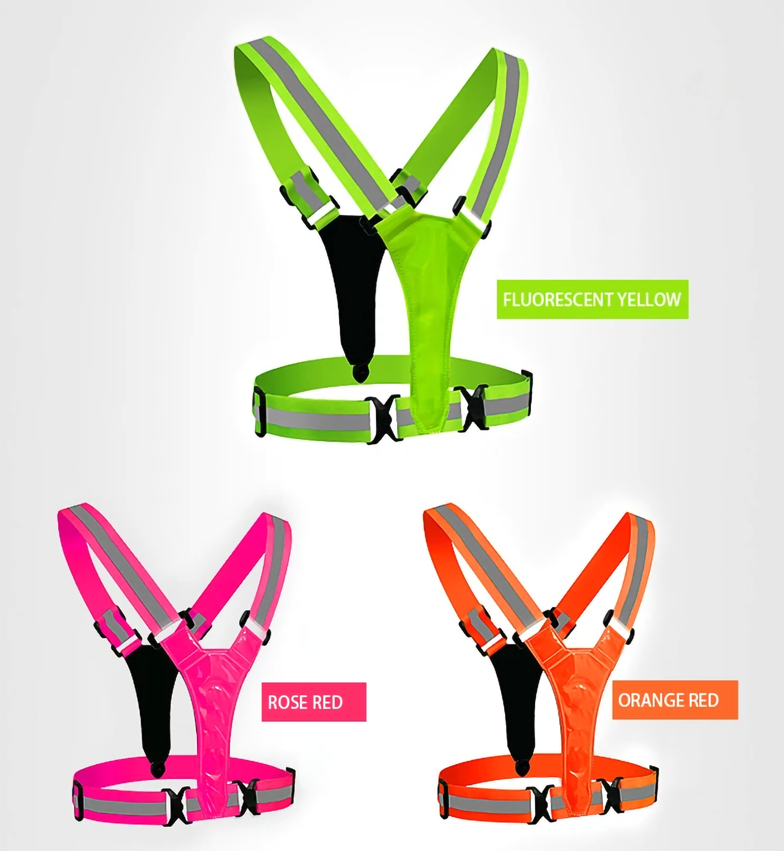 Buy Wholesale China Night Running Reflective Vest Riding Safety ...