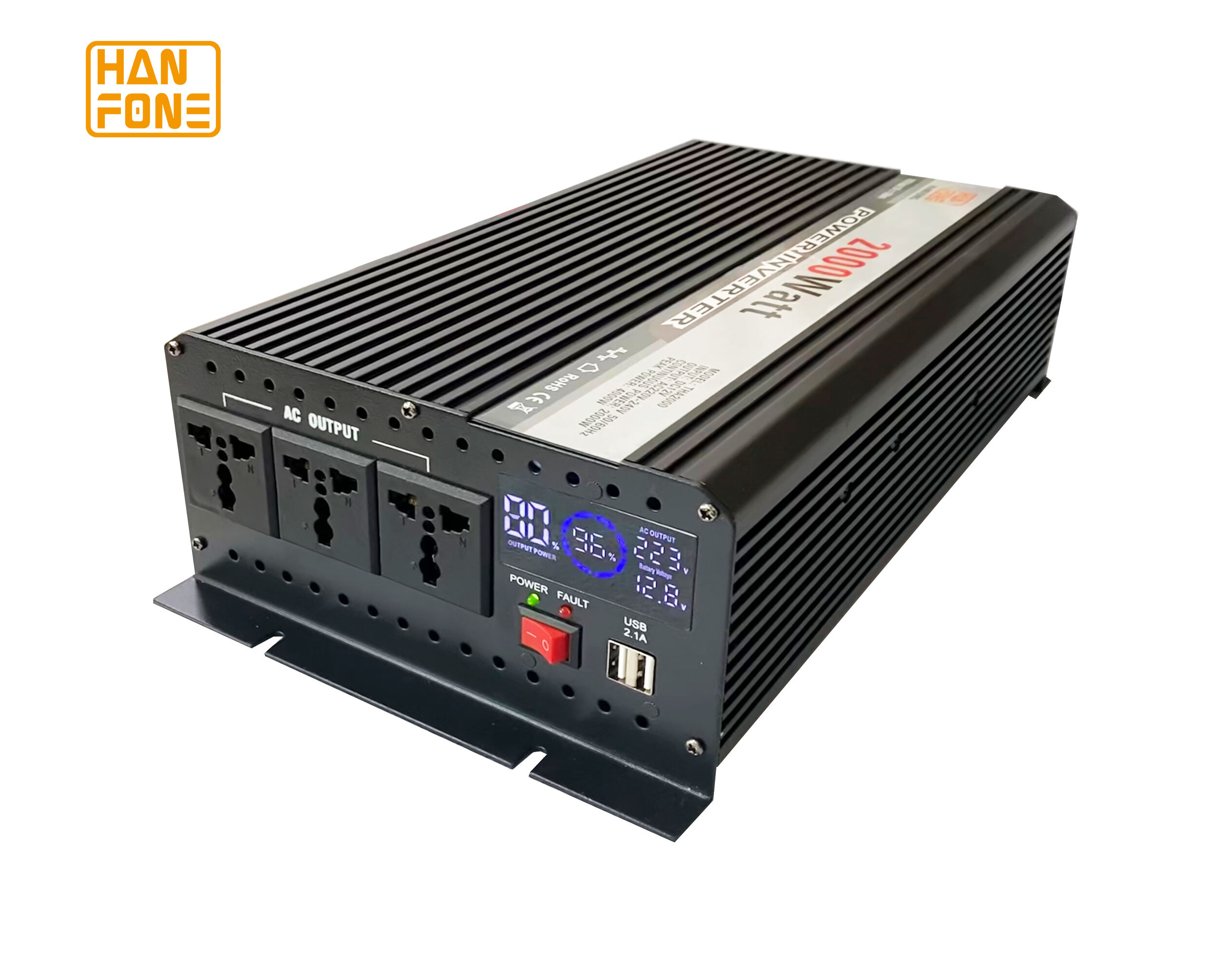 Oem Odm Service Solar Power Inverter 2000watt 12v To 220v 50hz Power ...