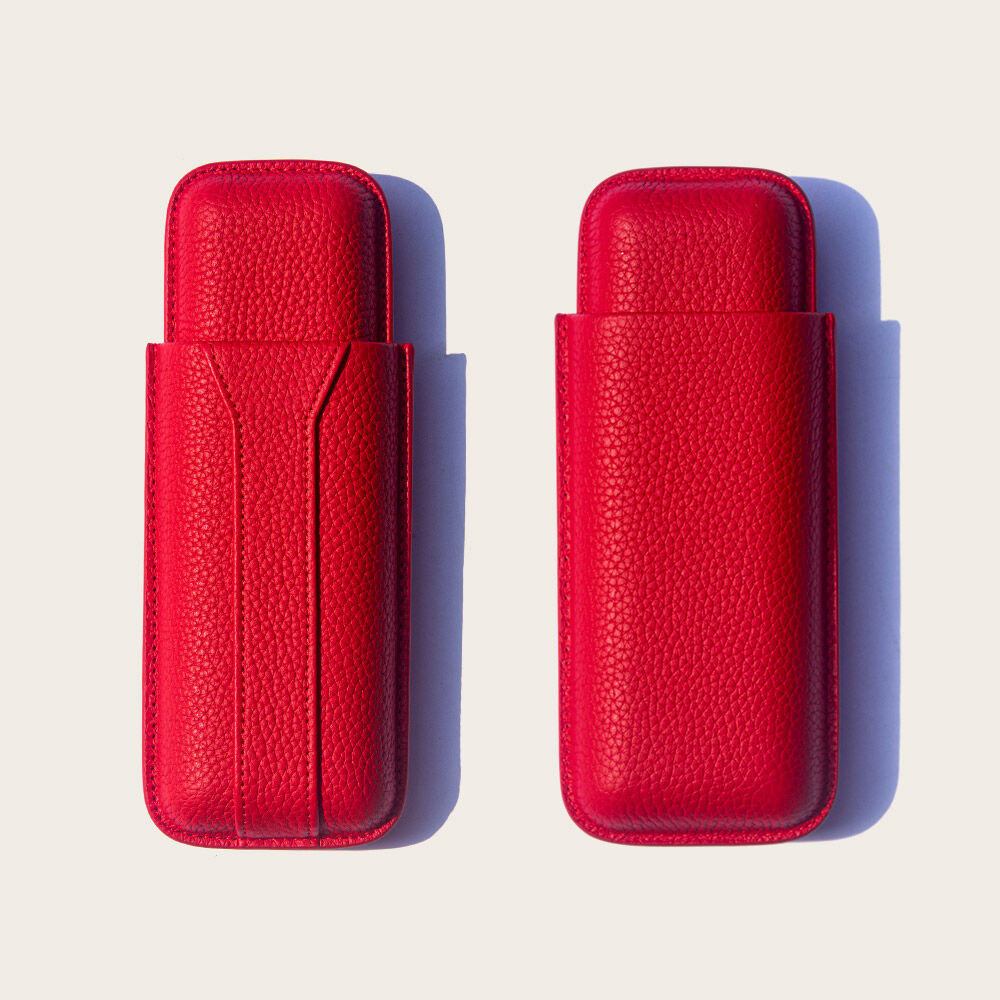 Buy Wholesale China Designer Custom Logo Luxury Leather Cigar Holder ...