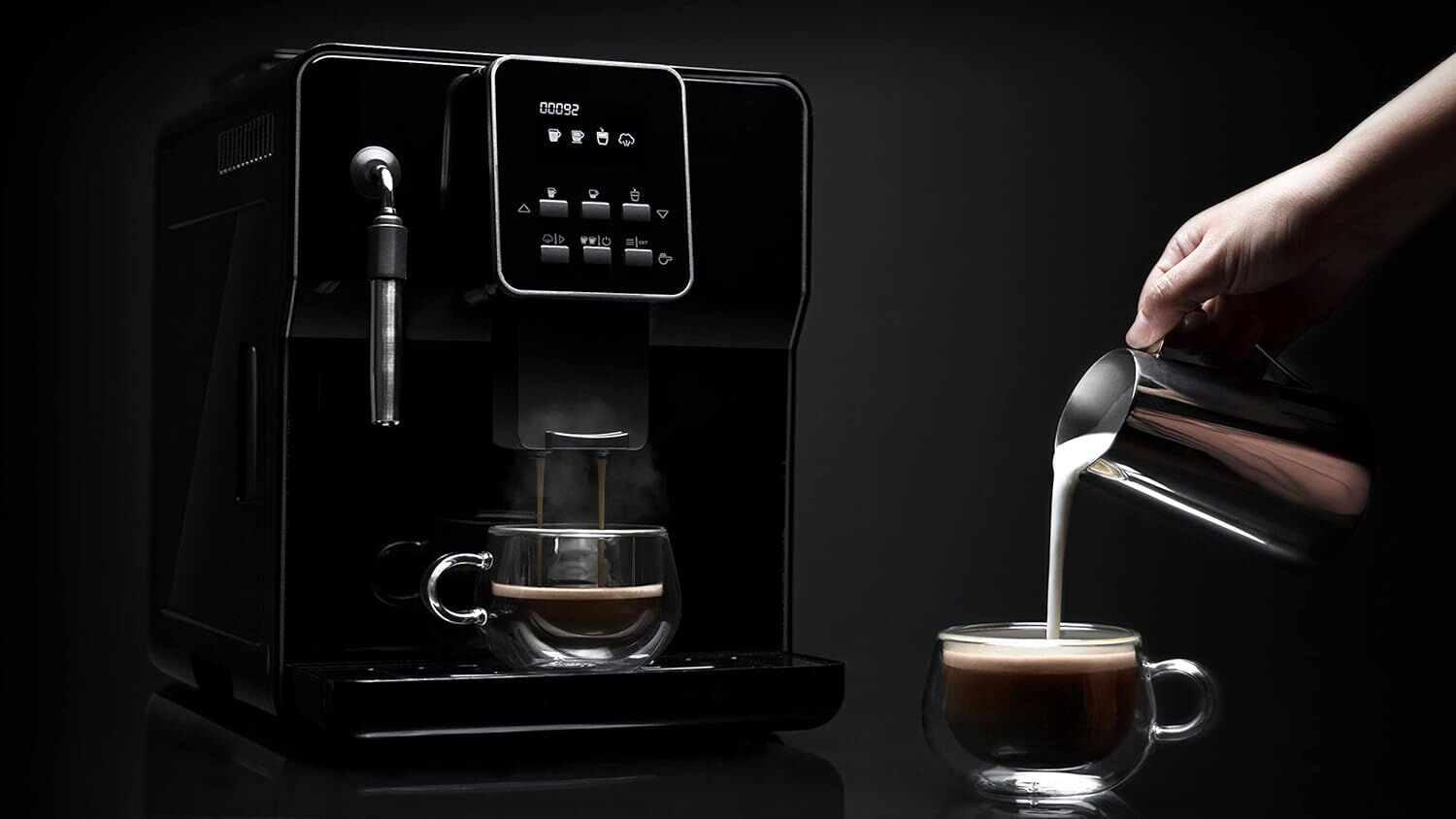 New Design Fully Automatic Espresso Machine With Touch Display $150 ...