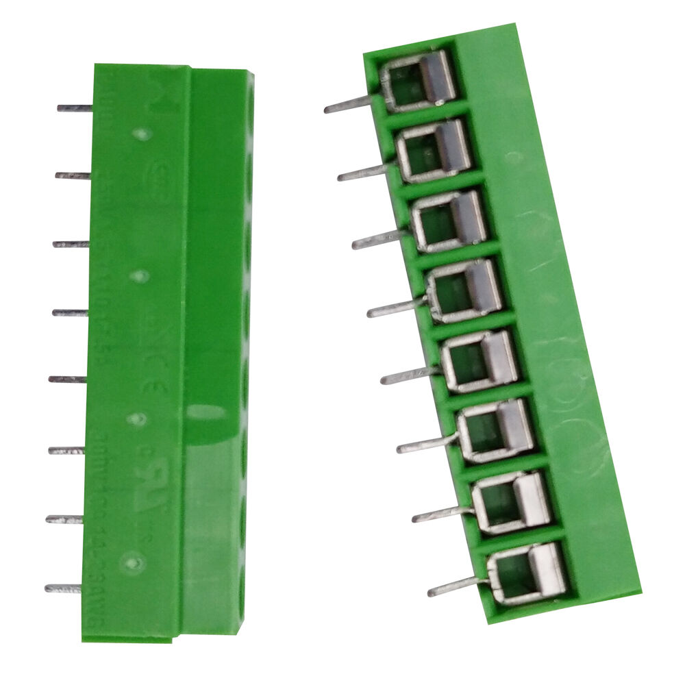 Wholesale Ul Approved 8 Pin Green Pcb Screwterminal Blocks For 14-26awg ...