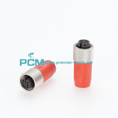 Robust M12 Termination Resistor Field Bus Cc-link A-coded 4 Pin M12 ...