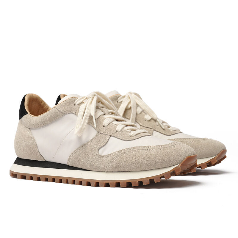 Retro Mesh Canvas Small White Shoes, Reverse Velvet Breathable Forrest ...