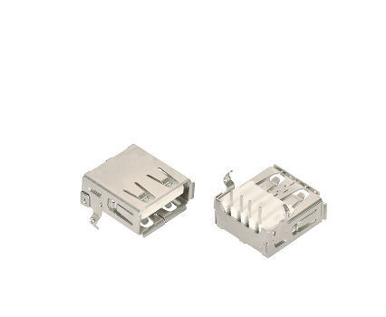 Buy Taiwan Wholesale Usb B-type Socket With Shell, Right Angle, Rohs ...