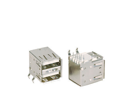 Buy Taiwan Wholesale Usb B-type Socket With Shell, Right Angle, Rohs ...