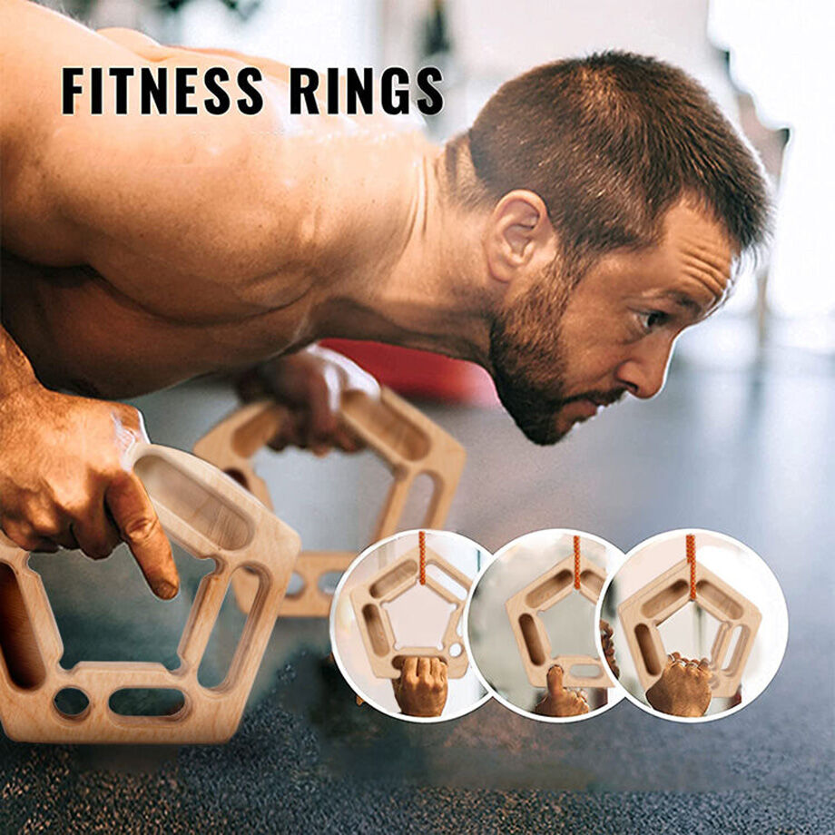 Pull Up Hang Board Rock Climbing Finger Strengthener Boards Trainer ...