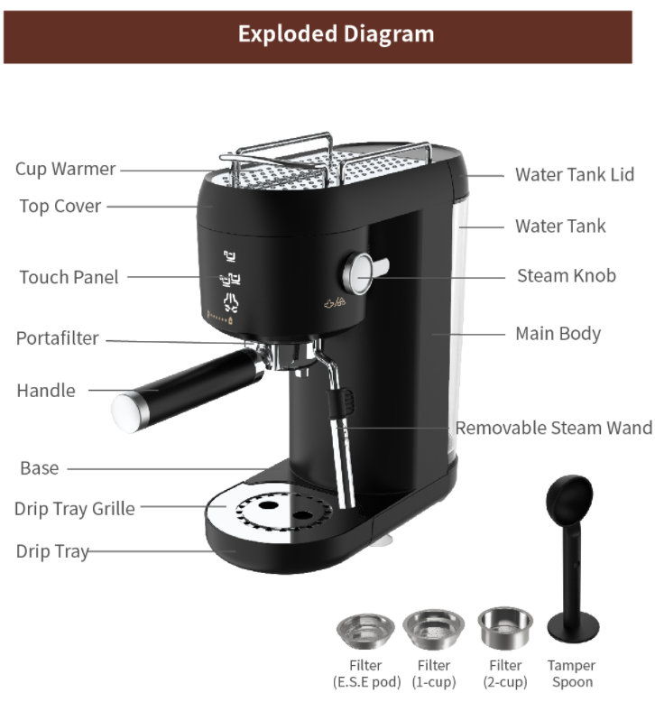 Factory Direct High Quality China Wholesale Comercial Coffee Machine ...