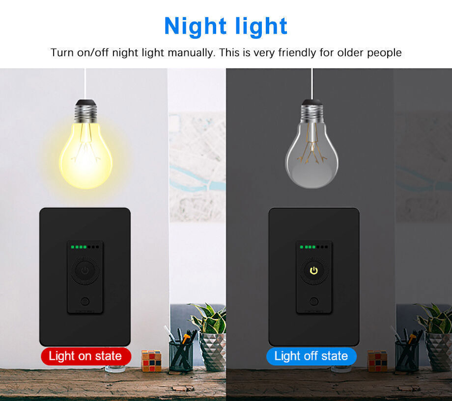 Buy Wholesale China Best-selling Custom Size Black Wifi Dimming Smart ...