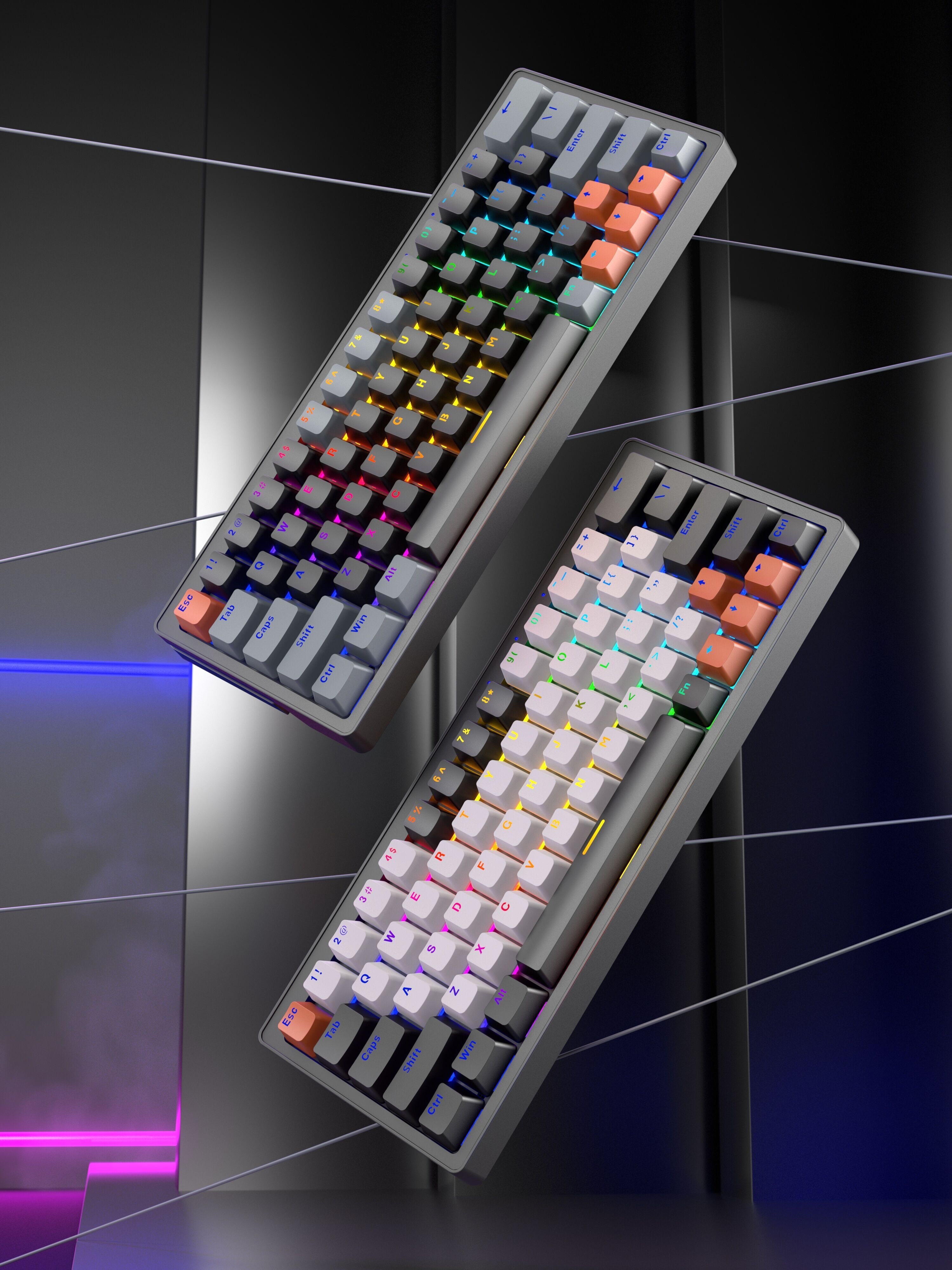 Buy Wholesale China Oem Color Compact Mini Mechanical Keyboards Rgb ...