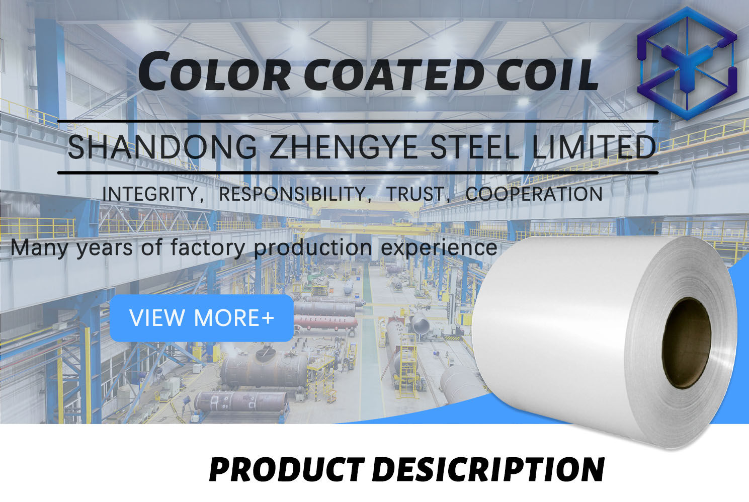 Shandong Hot-sell Color Coated Ppgi Steel Coil Metal Sheet For Roofing ...