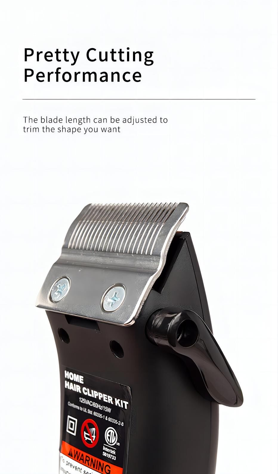 Buy Wholesale China Vanhong Hair Clipper Haircutting Kit With Coded ...