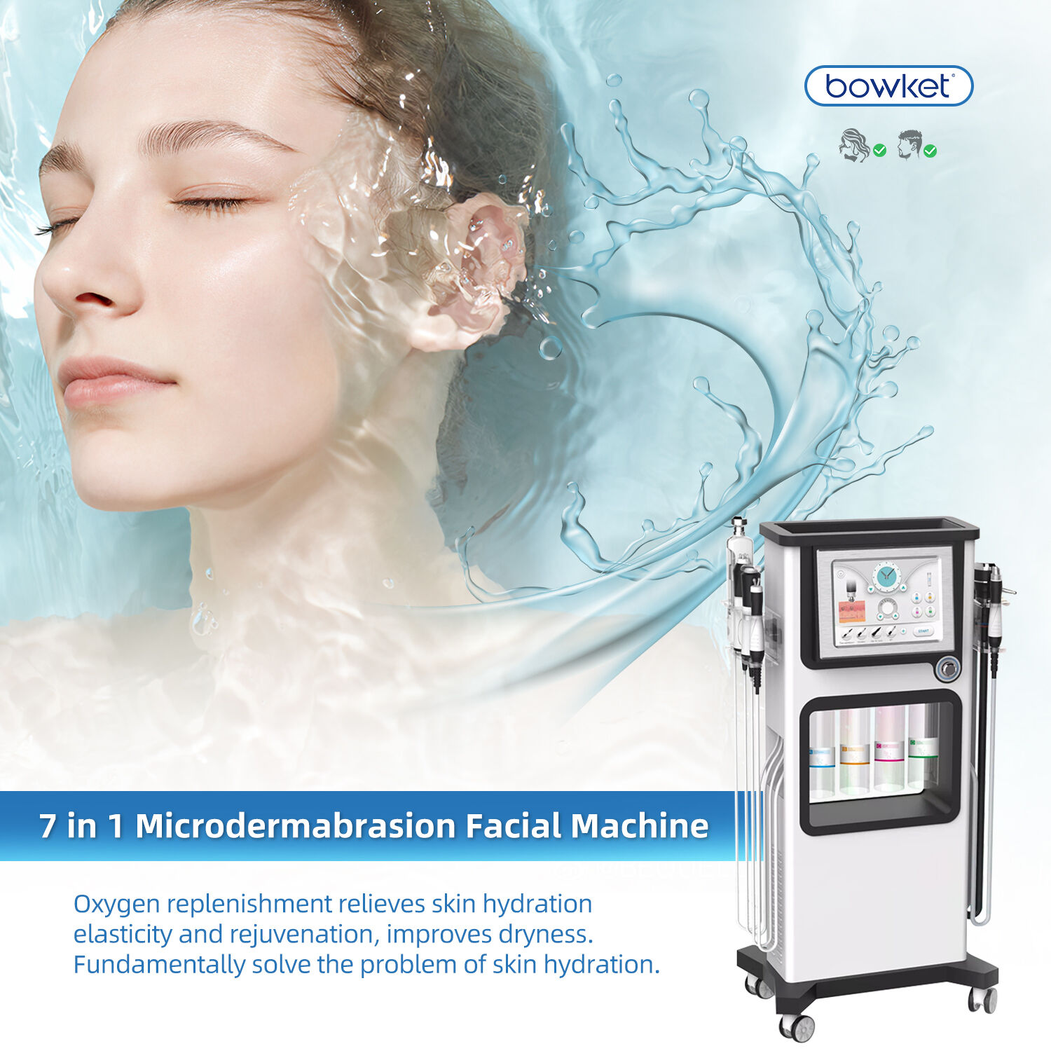 Super Bubble Aqua Hydro Facial Machine Hydra Beauty Dermabrasion Facial ...