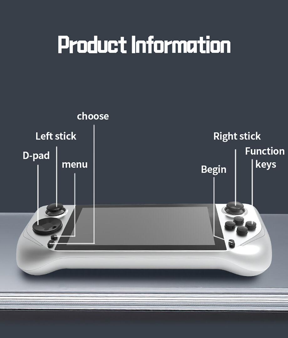 Buy Wholesale China X A500 Portable Handheld Game Console 5.0 Inch Ips Screen Dual Joystick For ...