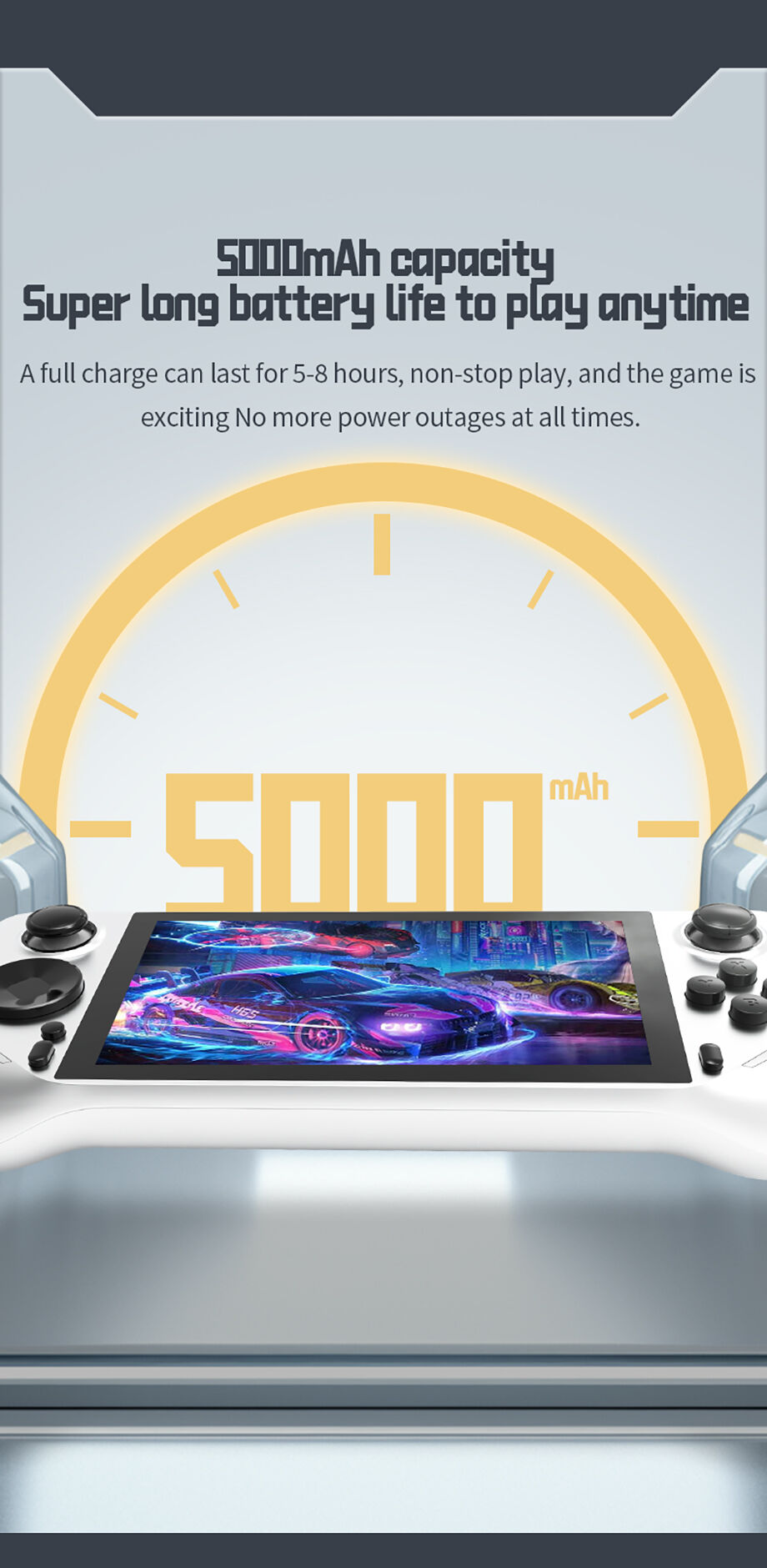 Buy Wholesale China X A500 Portable Handheld Game Console 5.0 Inch Ips ...