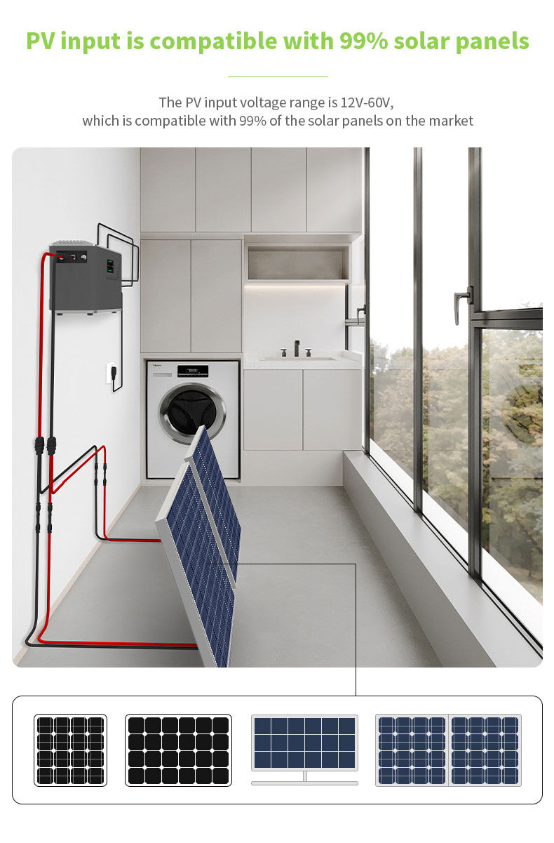 Hepway Sf100 Solar Energy Storage Systems With Built-in Pv-hub Mppt 51 ...