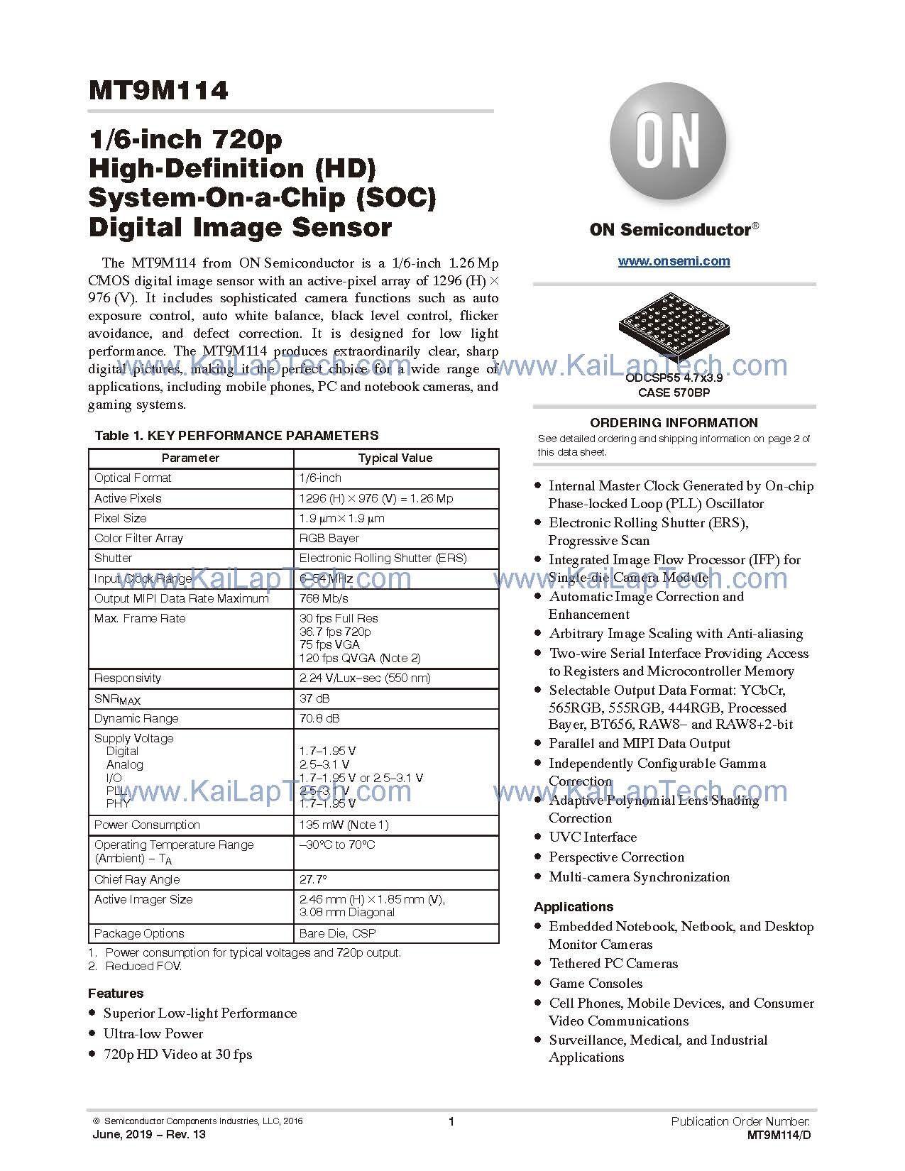 Buy Wholesale Hong Kong SAR Klt-m9k-mt9m114 V4.1 1.3mp Mt9m114 ...