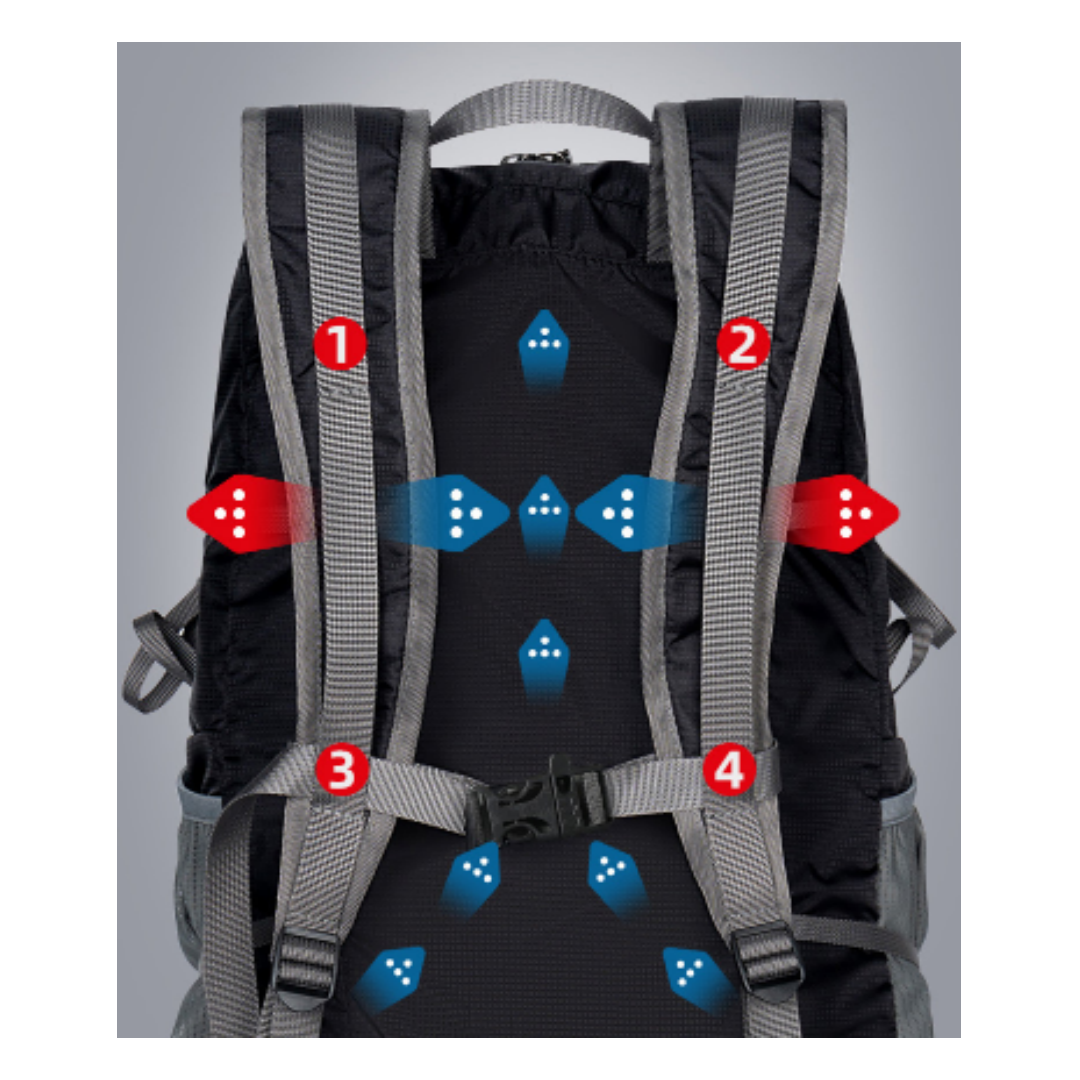 Buy Wholesale China Foldable Hiking Backpack - Lightweight Packable ...