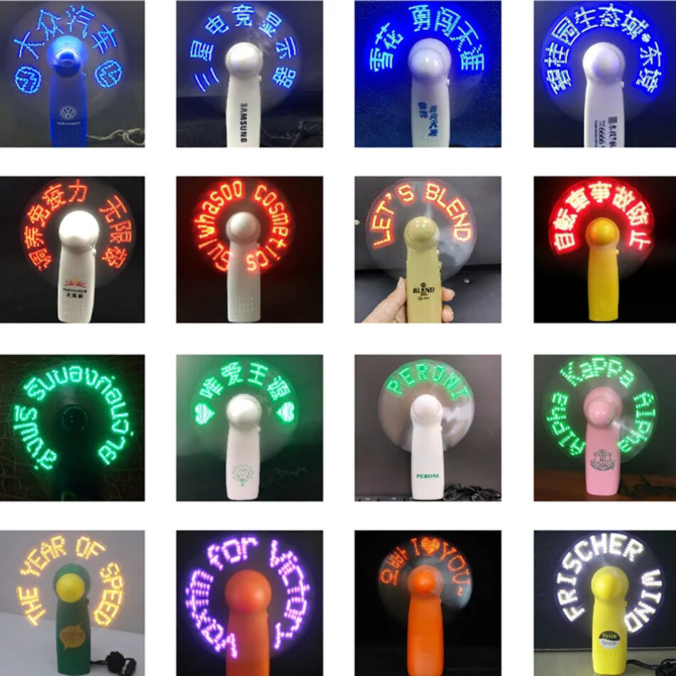 Bulk Buy China Wholesale Handheld Fans Mini Led Custom Battery ...
