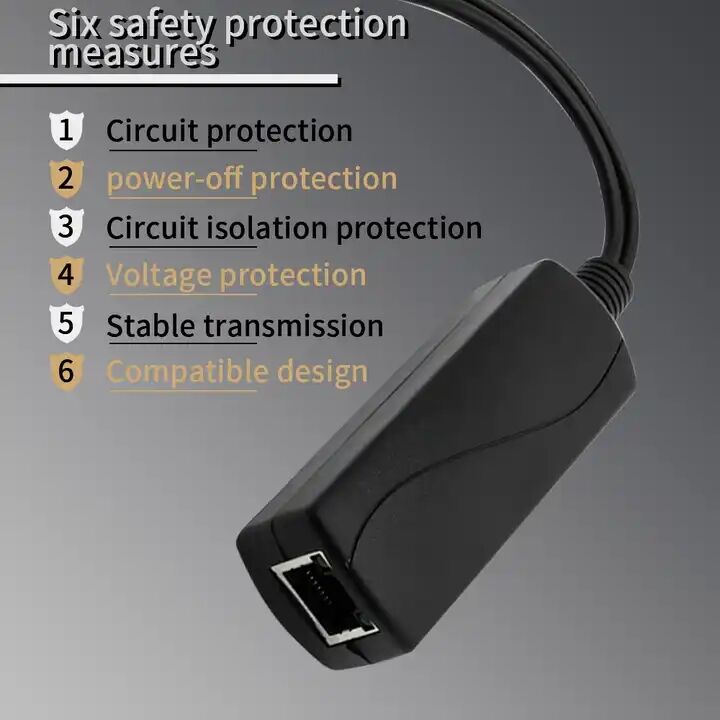 Buy Wholesale China 10/100mbps Power Over Ethernet 48v To 12v Power ...