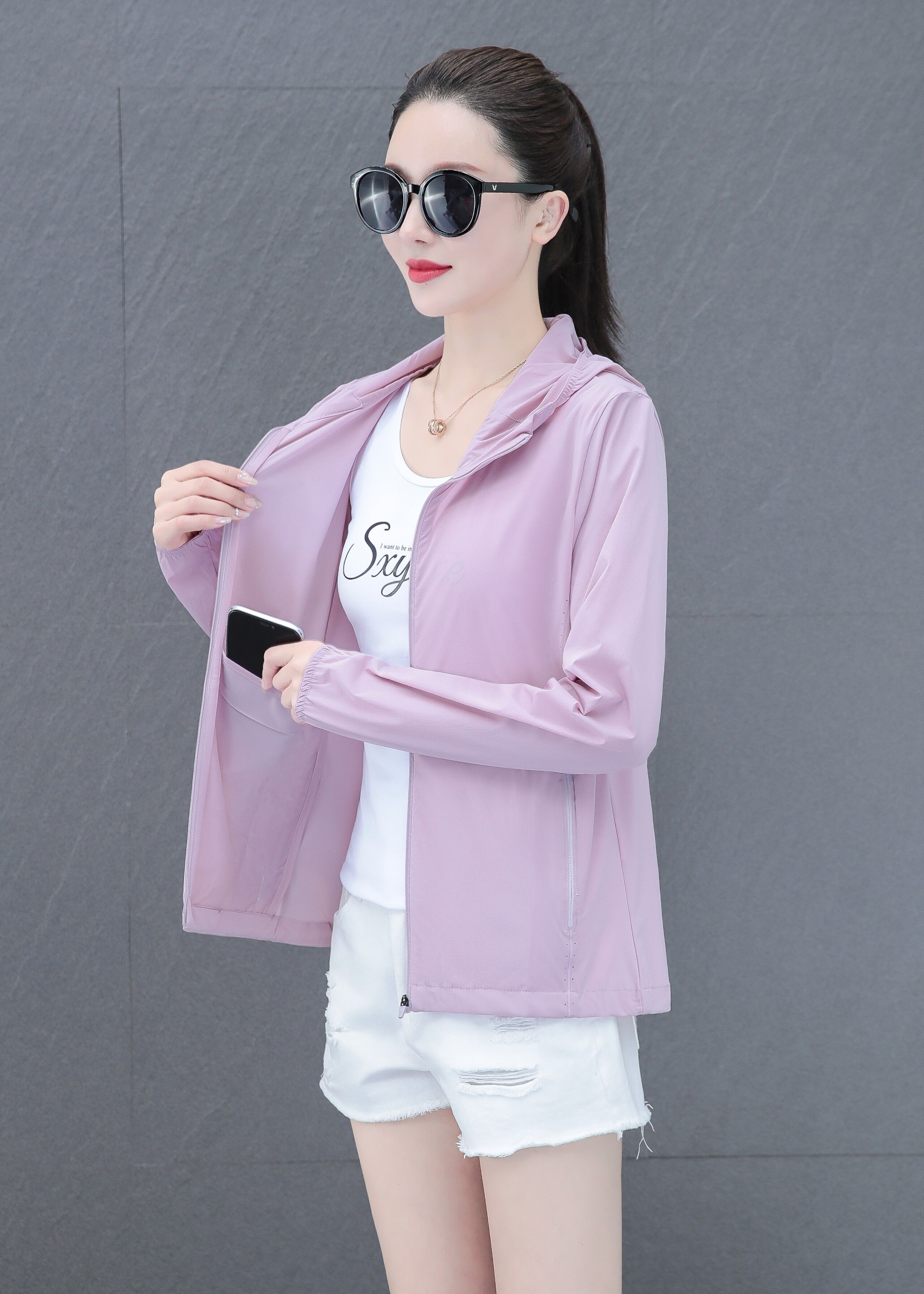 Wholesale Sun Proof Clothing Windbreak Waterproof Lightweight Upf50 ...