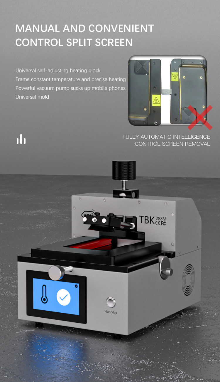 Buy Wholesale China Factory Price Tbk-288m Manual Lcd Screen Separator ...