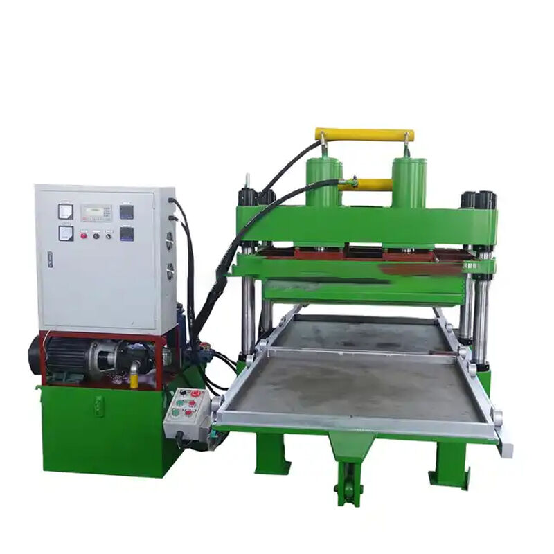 Good Service Promotional 120t Puzzle Rubber Floor Tile Plate Curing ...