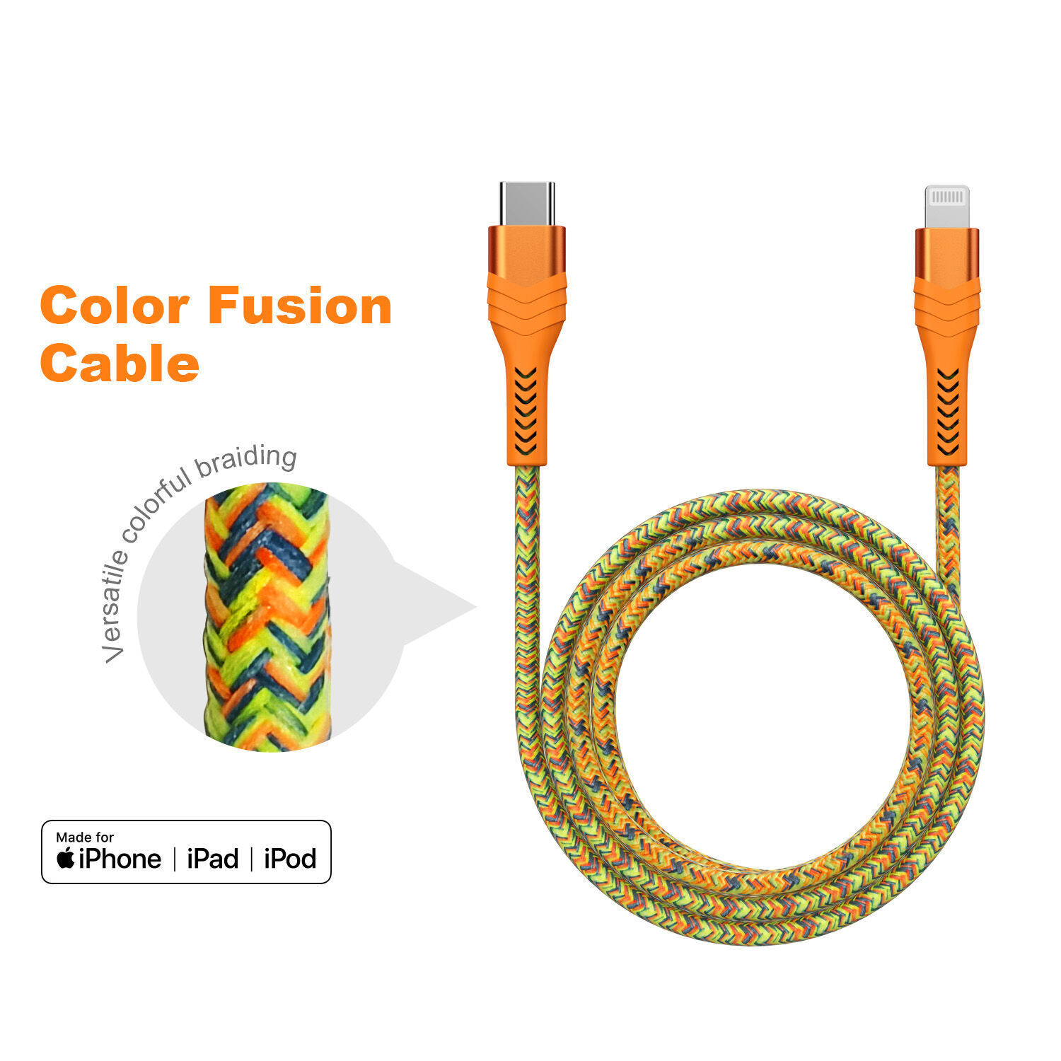 Buy Wholesale China Wholesale, Odm, Oem, Color Fusion Cable, For Phone ...
