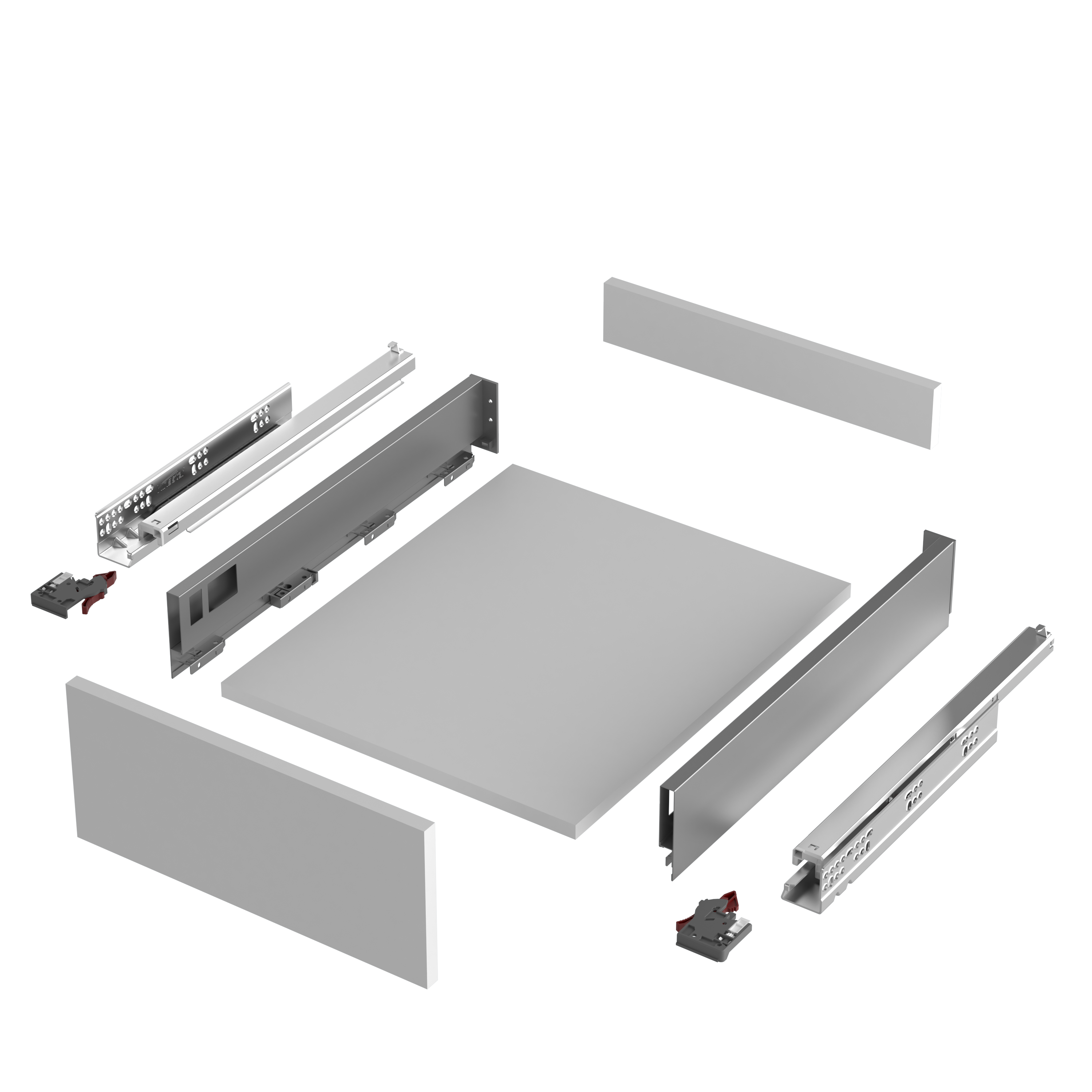 Buy Wholesale China Double Wall Tandem Box Whole Set Drawer System With ...