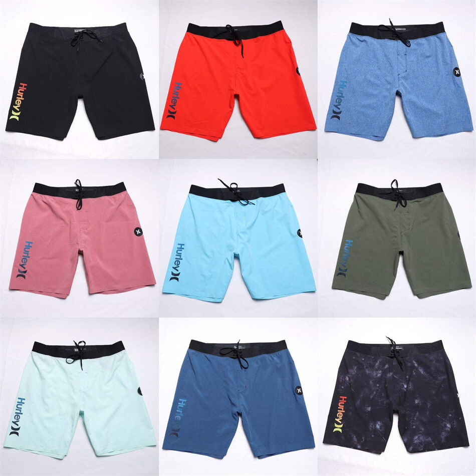High Quality Custom Men's Swimming Trunks Breathable Beach Shorts In Spandex/polyester Fabric ...