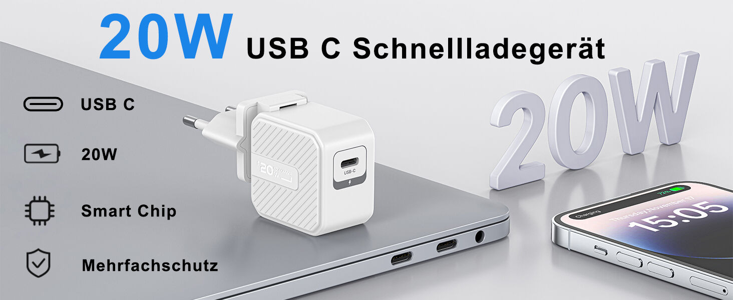 Buy Wholesale China 20w Single Usb-c Fast Charger Pd Gan Mobile Phone ...