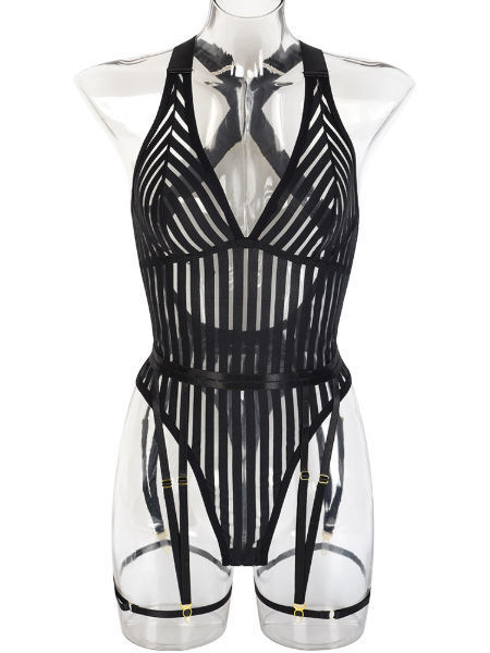 Avidlove Women Deep V Lingerie Lace Teddy One Piece Babydoll Mini ...