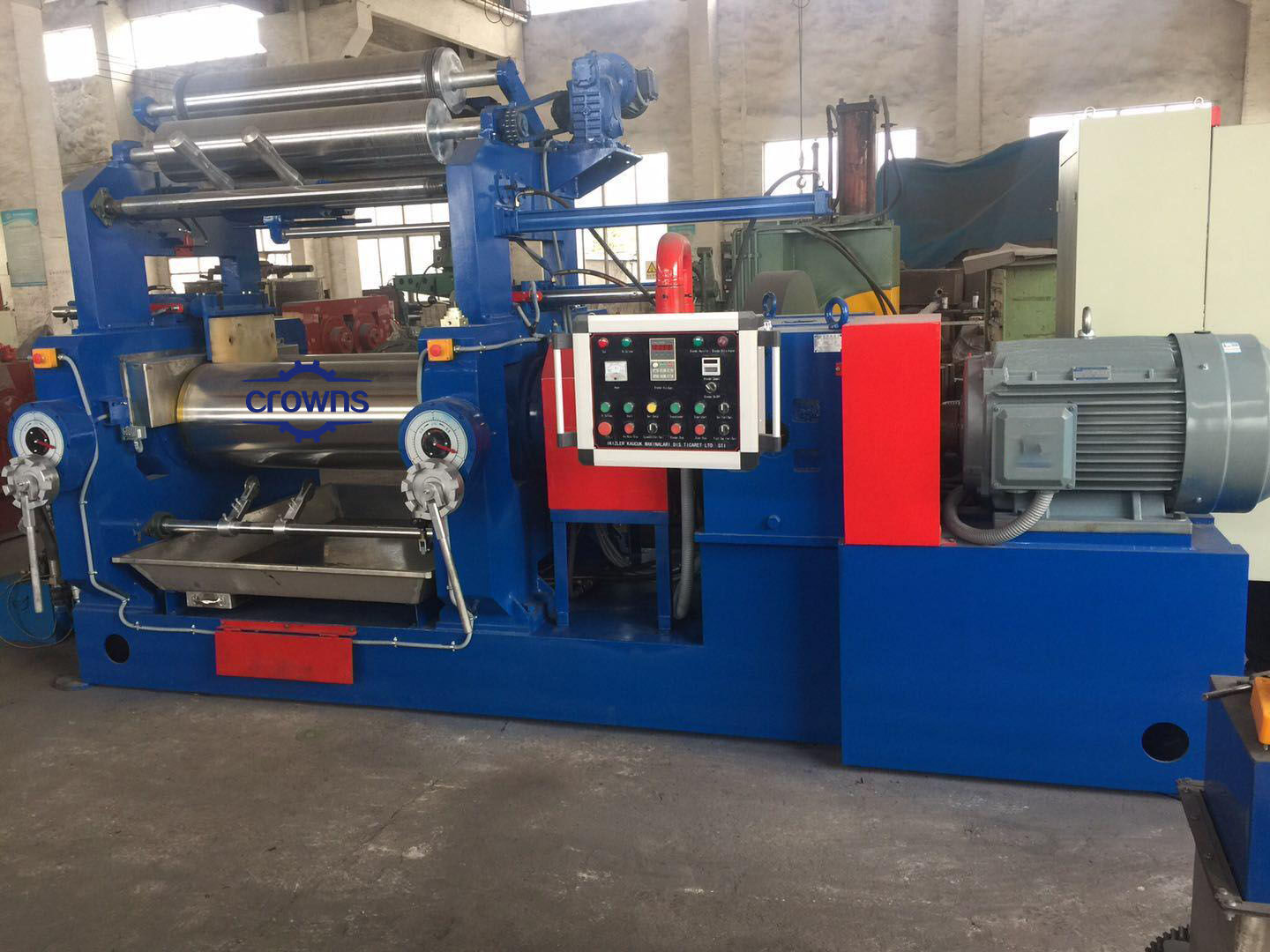 New Technical Design High Quality Rubber Plastic Two Roll Mixing Mill ...