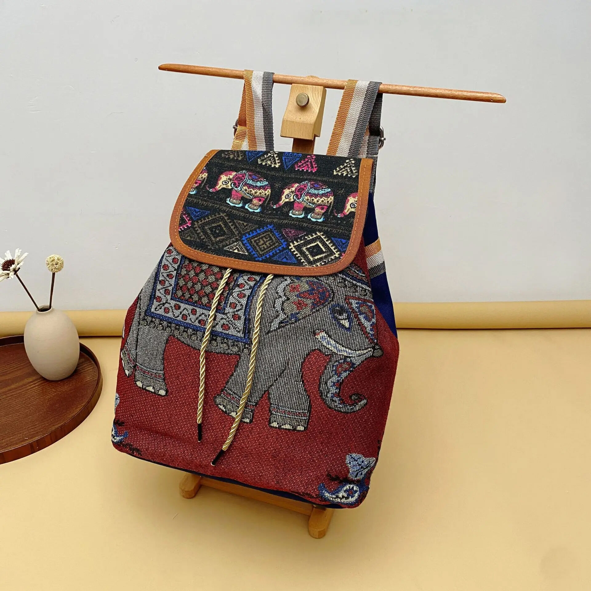 Buy Wholesale China High Quality Large Capacity Women's Canvas Backpack ...