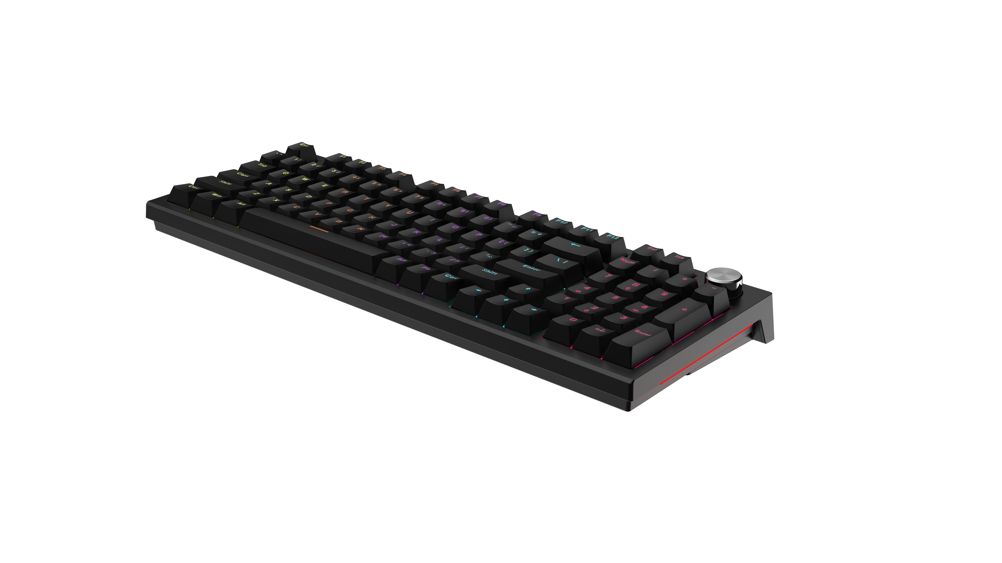 Buy Wholesale China 96 Keys Mechanical Keyboard With Rotary Knob And ...