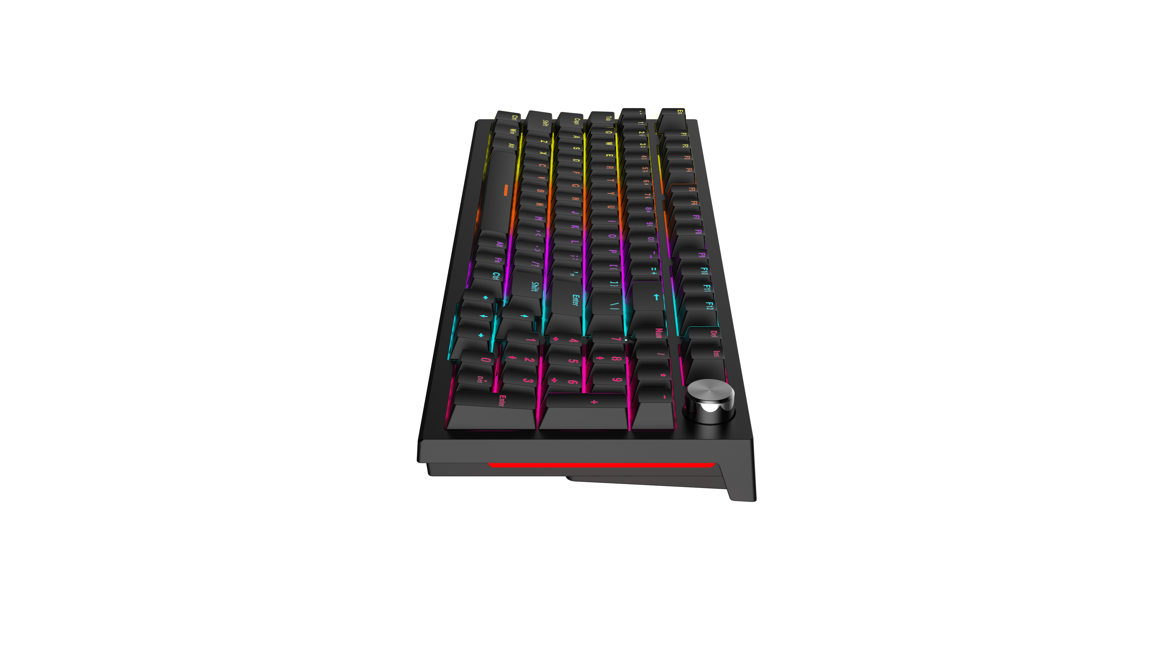 Buy Wholesale China 96 Keys Mechanical Keyboard With Rotary Knob And ...