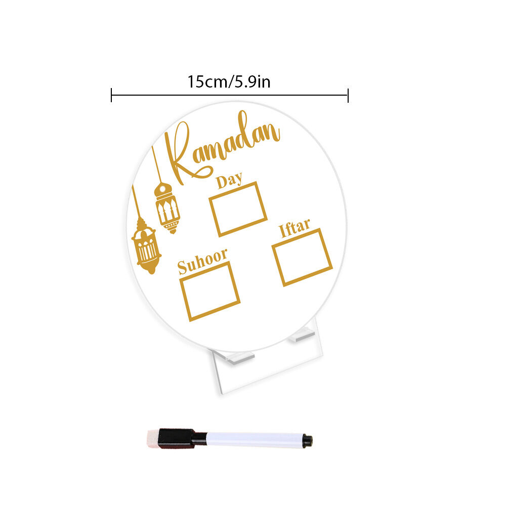 Buy Wholesale China Ramadan Festival Acrylic Handwritten Countdown ...