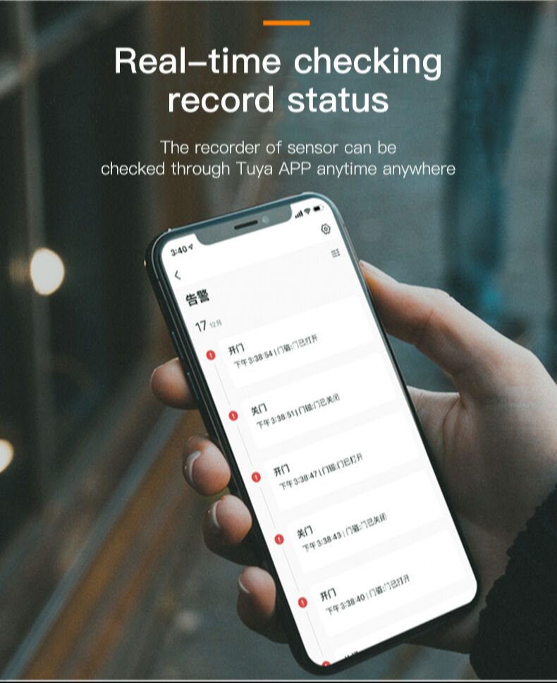 Sistem Alarm Mandiri Kerui Rumah Pintar, Sensor Pintu Wifi, Sistem ...