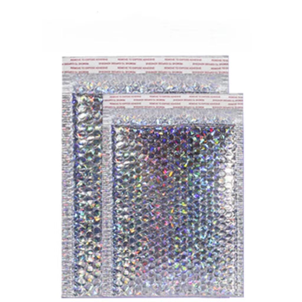 Buy Wholesale China Laser Ziplock Bag Thickened Aluminum Film Bubble ...