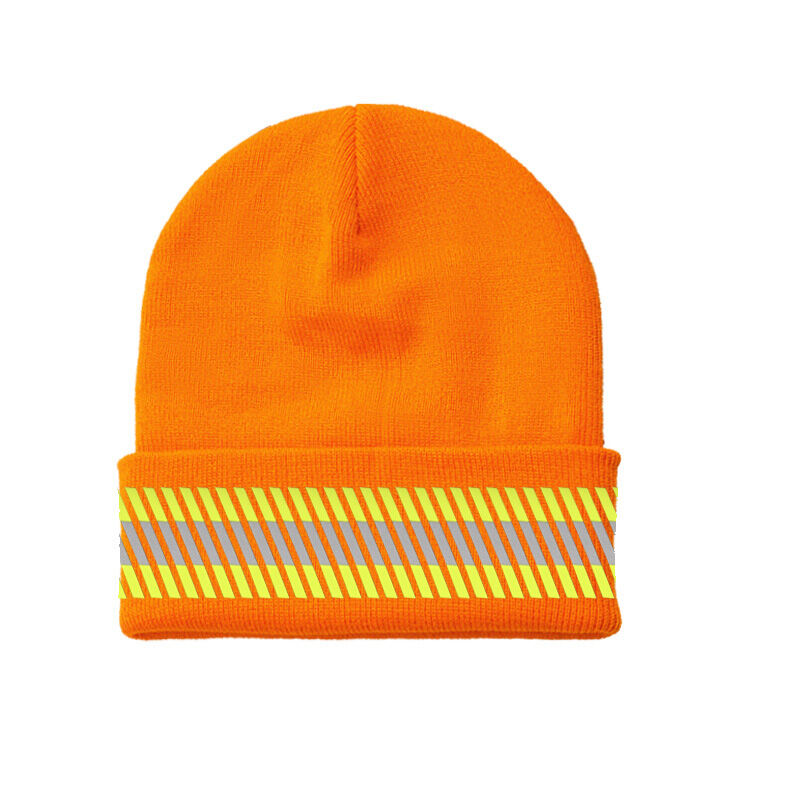 Buy Wholesale China Hats Reflective Knit Hat Safety Beanies High ...