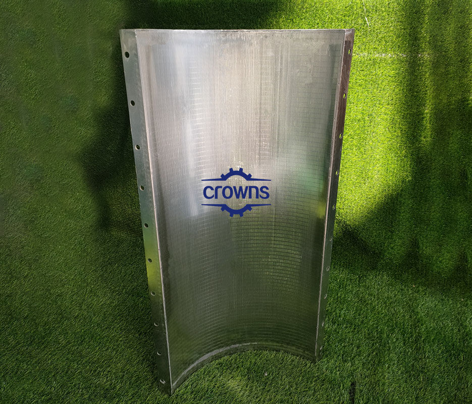 Buy Wholesale China Wedge Wire Stainless Steel Curved Bend Screen ...