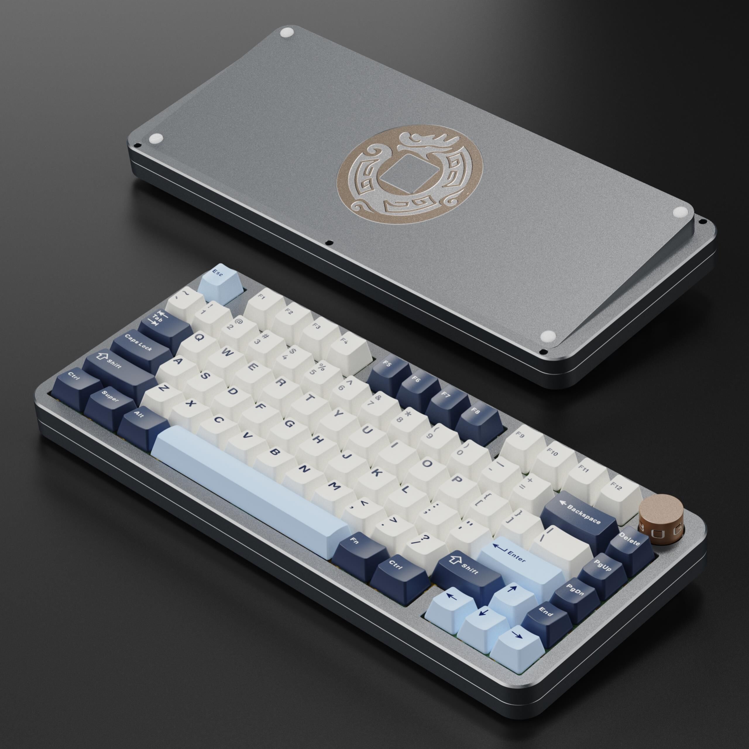 Bulk Buy China Wholesale Si-2653 Gaming Keyboard Cnc Aluminium Body ...