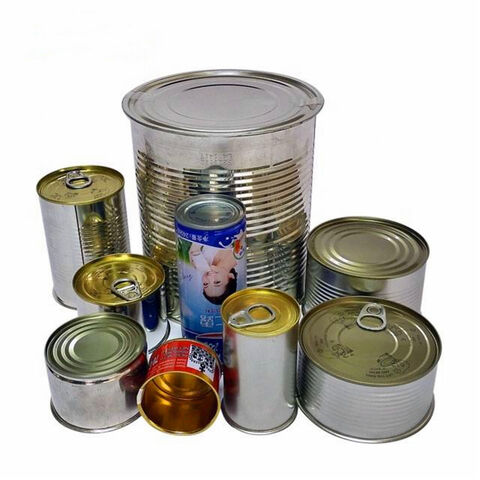 Factory Direct High Quality China Wholesale Wholesale Price Top Round Milk Powder Tin Cans With Aluminum Peel Off Lid Pet Food Milk Powder Metal Cans Packaging Container 0.75 from Shenzhen Oymay Techn...