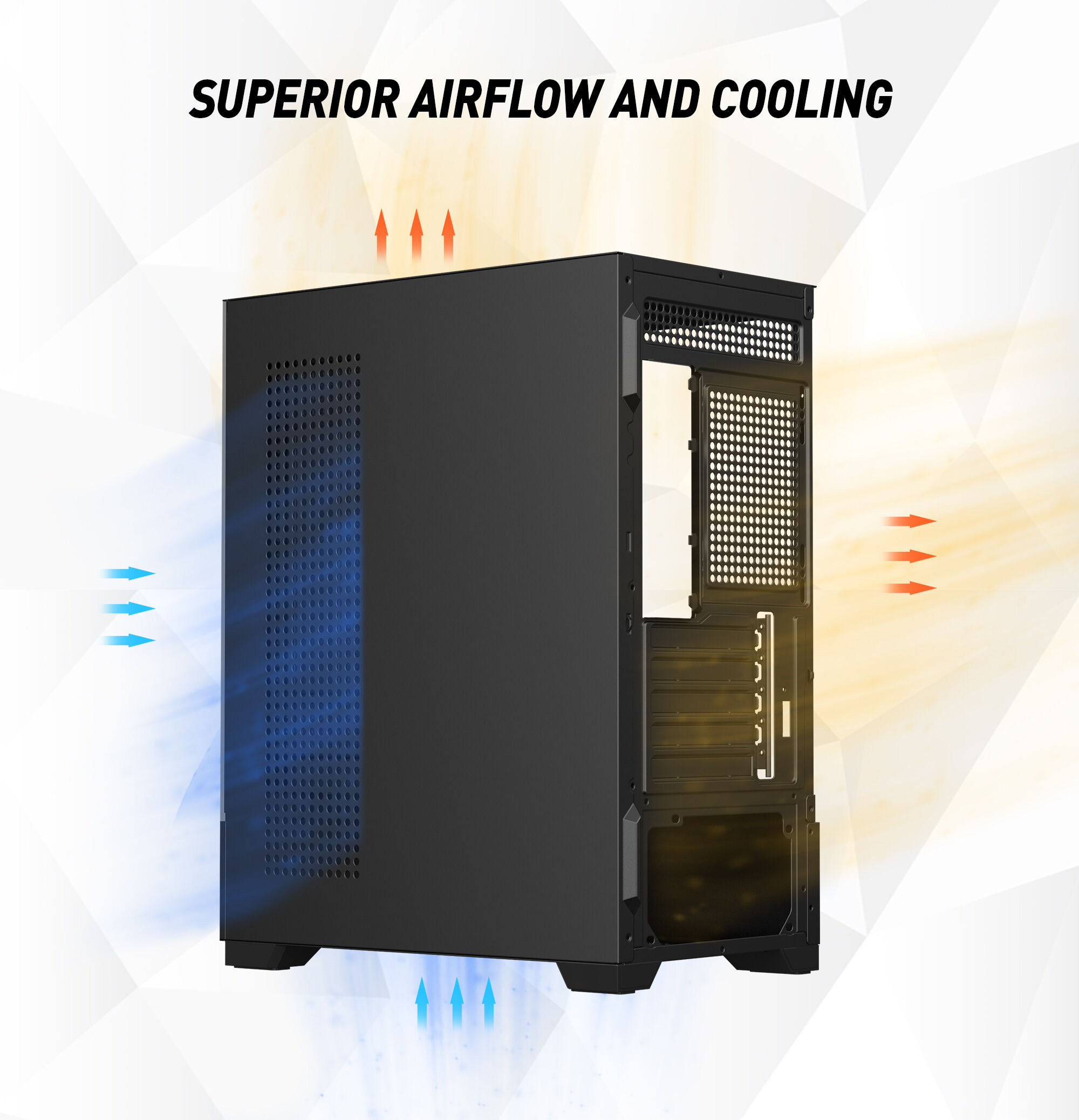 Buy Wholesale China High End Gaming Pc Case Full Glass Frameless Mini ...