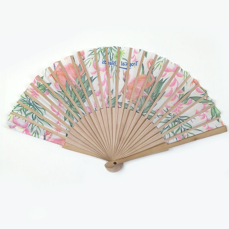 Custom Folding Hand Fans Wooden Handle - Buy China Wholesale Hand Fan ...