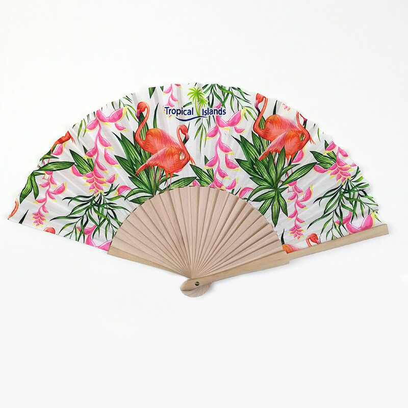 Custom Folding Hand Fans Wooden Handle - Buy China Wholesale Hand Fan ...