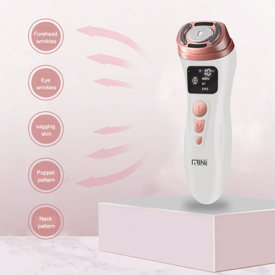 Mini Hifu Ems Microcurrent Beauty Instrument Rf Machine Skin Lift ...