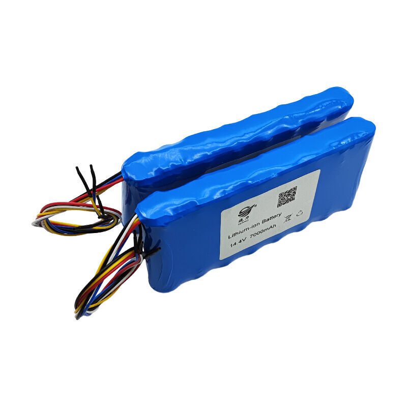 14.4v Cylindrical Lithium Battery Packs, 18650 7000mah 14.4v Lithium ...
