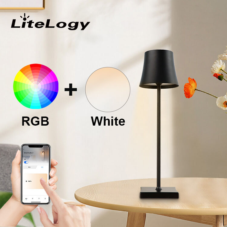 Wifi Cellphone Remote Control Smart Portable Led Bedside Desk Lamp ...