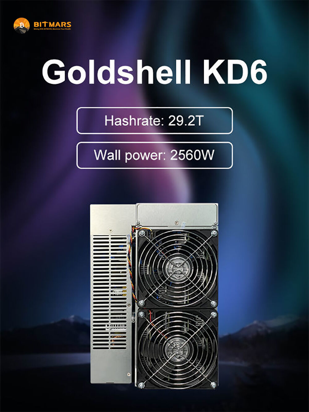 Latest Wholesale Sales Brand New Goldshell Kd6 26.3t 2630w Kda Miner ...