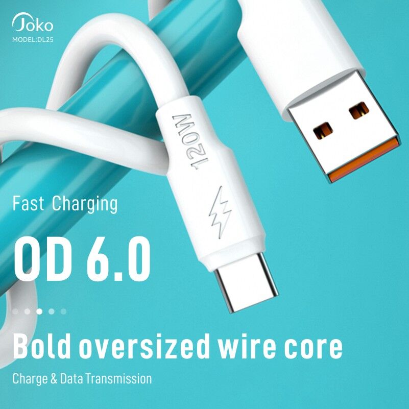 Buy Wholesale China Joko Top Selling 1m Od 6.0 5a Data Cable Support ...